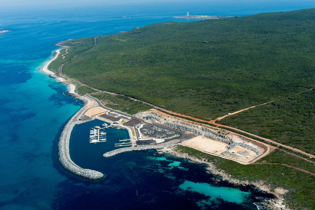 Augusta Boat Harbour Breakwaters - Seashore Engineering